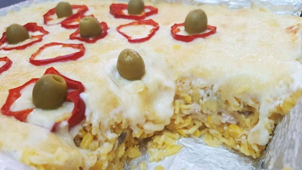 Arroz imperial cubano